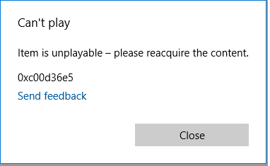 10 soluciones viables para reparar el error MP4 0xc00d36e5